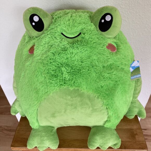Squishable | Toys | Large Frog Plush Squishable Brand Soft Cuddly ...